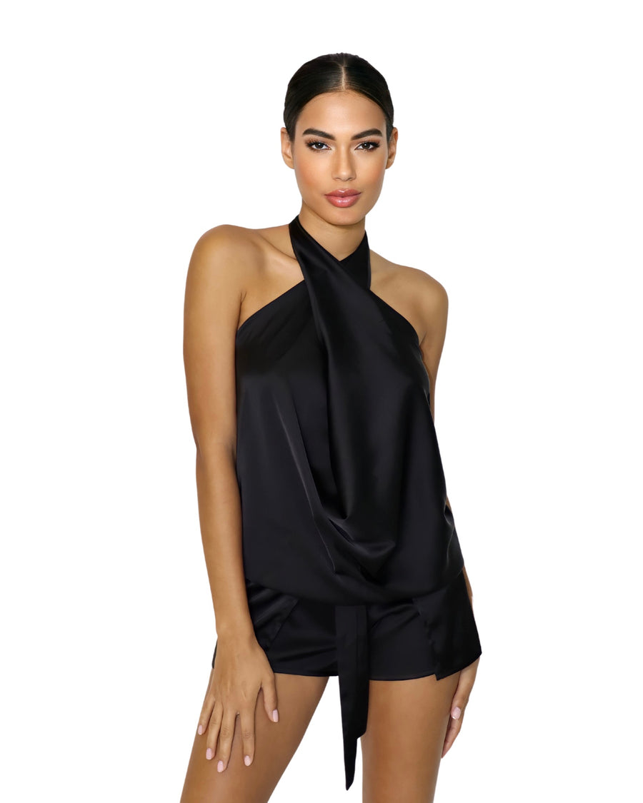 Satin Halter Top | Convertible Verona Top | Baliawear