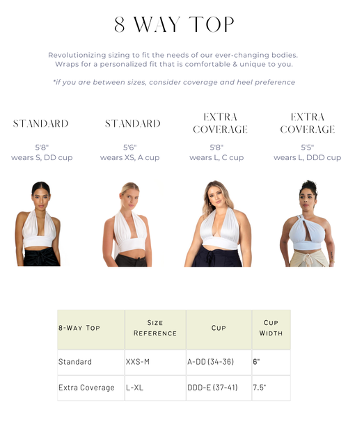 Balia 8 Way Top | Women's 8-Way Wrap Top | Baliawear