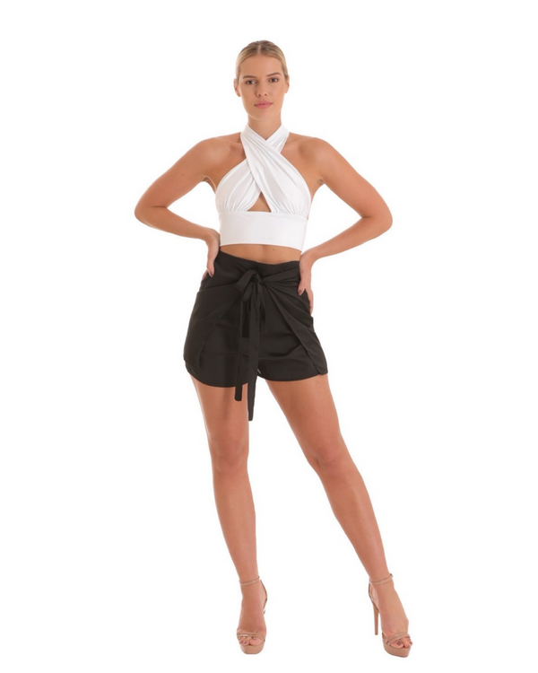Satin Wrap Shorts | Women's Wrap Shorts | Balia Resortwear